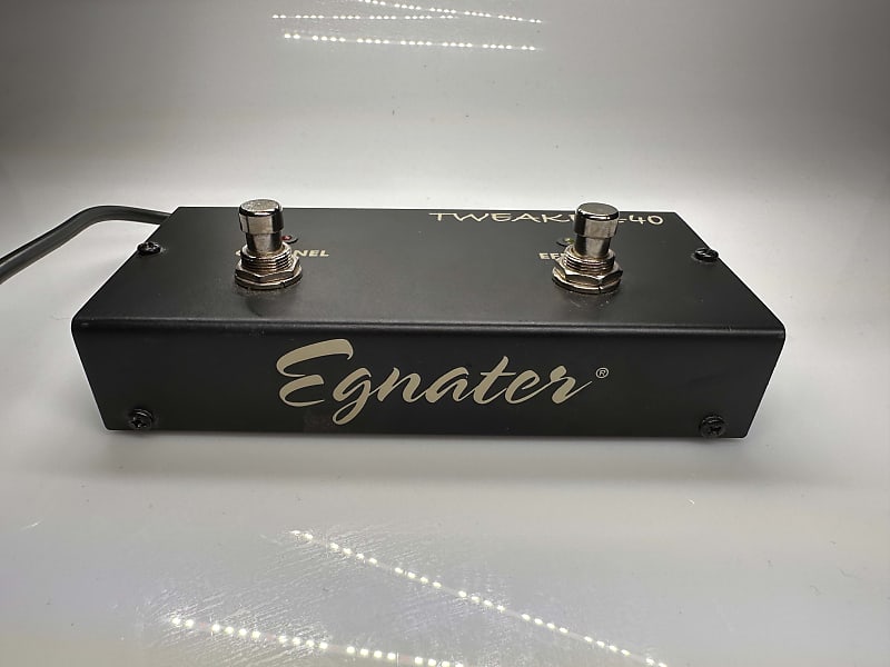 Egnater Tweaker 40 2 button (channel/effects) footswitch | Reverb