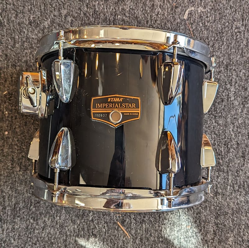 Tama 10x8 imperialstar rack tom. Black | Reverb