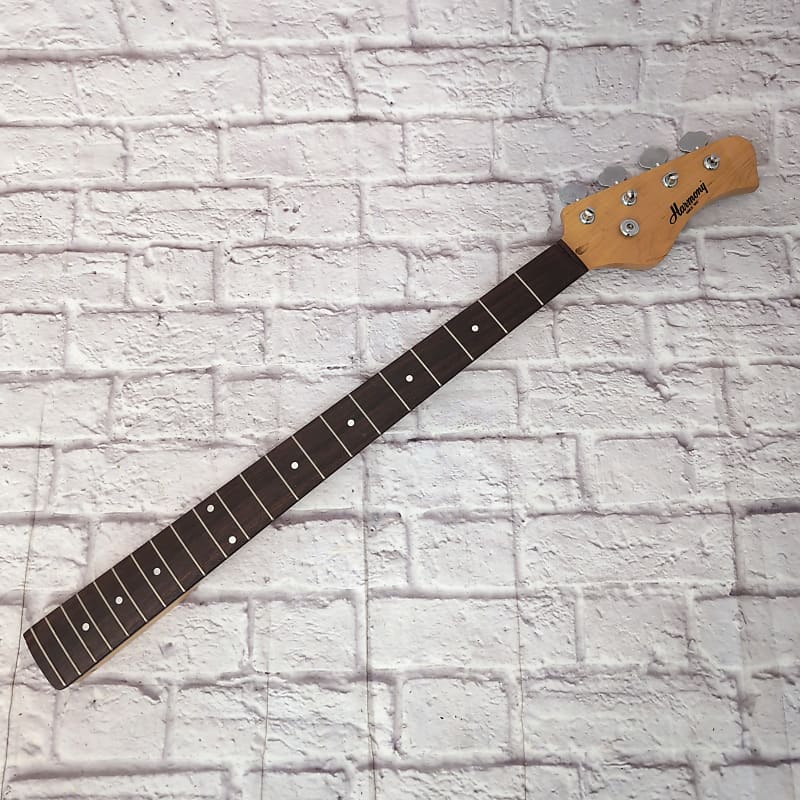 Harmony Bass Neck w/ Tuning Keys | Reverb
