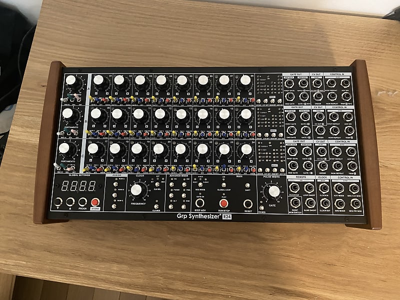 GRP R24 Analog CV + MIDI Step Sequencer 2022 - Black | Reverb