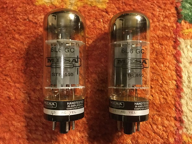 Mesa Boogie 6L6GC STR-440 Tubes Matched Pair | Reverb Australia