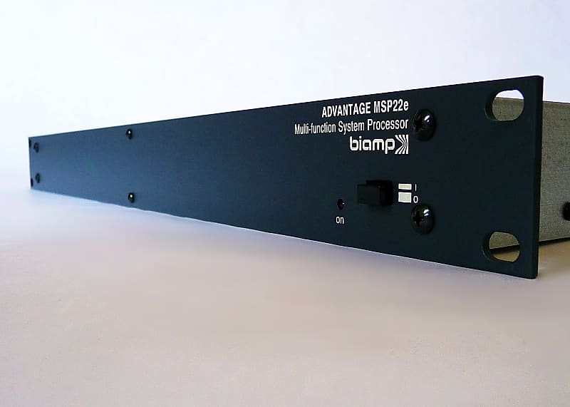 BIAMP Advantage MSP22e 2-Channel Multi-Function DSP System | Reverb