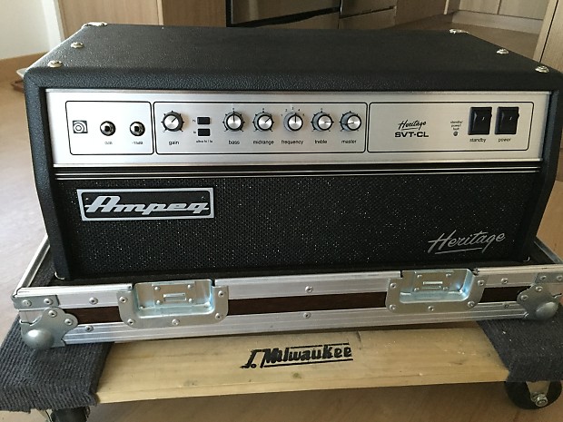 Ampeg SVT CL Heritage and 810 Heritage Cabinet | Reverb