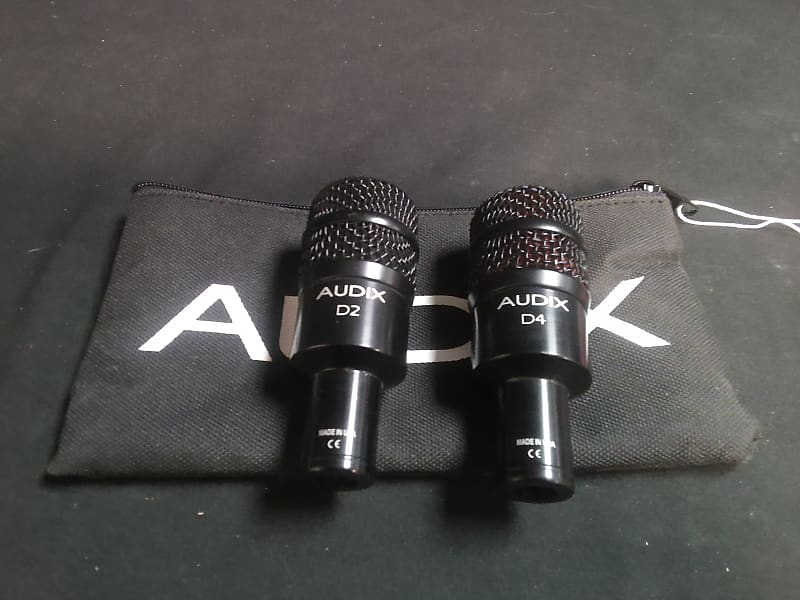 Audix D2 D4 Microphones | Reverb