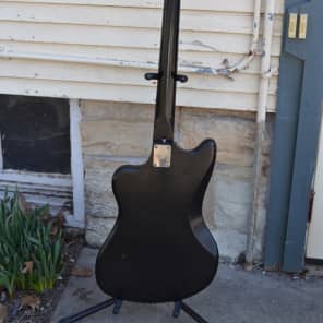 Vintage 1966 Supro Taurus Bass Guitar & OHSC Very Unique | Reverb