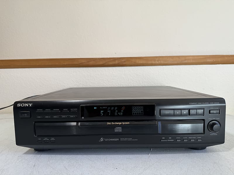Sony CDP-CE335 CD Changer 5 Compact Disc Player HiFi Stereo | Reverb