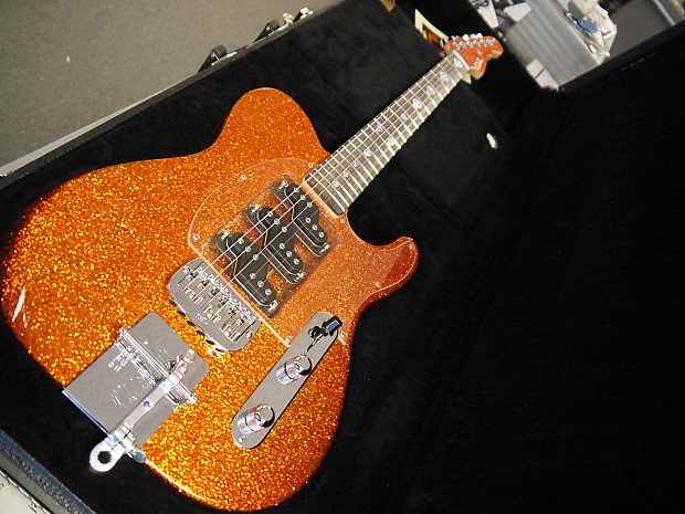 G&L ASAT Z-3 Will Ray Signature USA Bright Orange Sparkle | Reverb