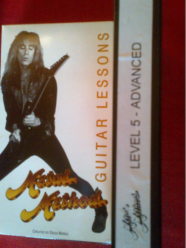 Metal Method Doug Marks guitar Level 5 - Advanced VHS video | Reverb