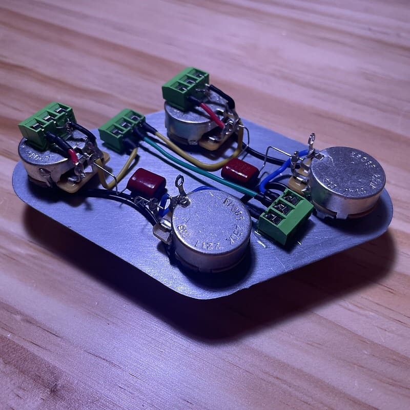 Gibson Les Paul LP Wiring Upgrade Solderless Loom CTS Pots | Reverb UK