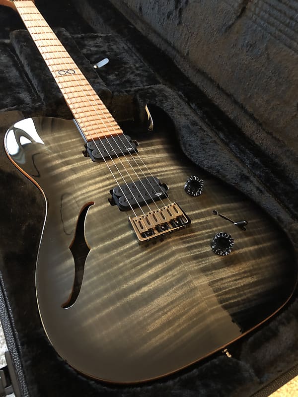 Chapman ML3 Pro Modern Semi-Hollow Obsidian Burst | Reverb
