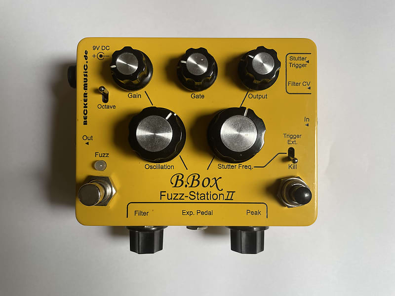 B.Box Fuzz-Station II 2023 - Yellow | Reverb UK