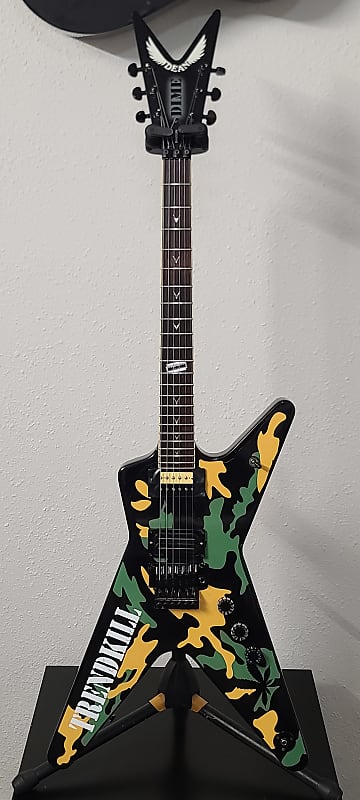 Dean ML Dime Shadow & TRENDKILL Dimebag Graphics, 08 - Black | Reverb