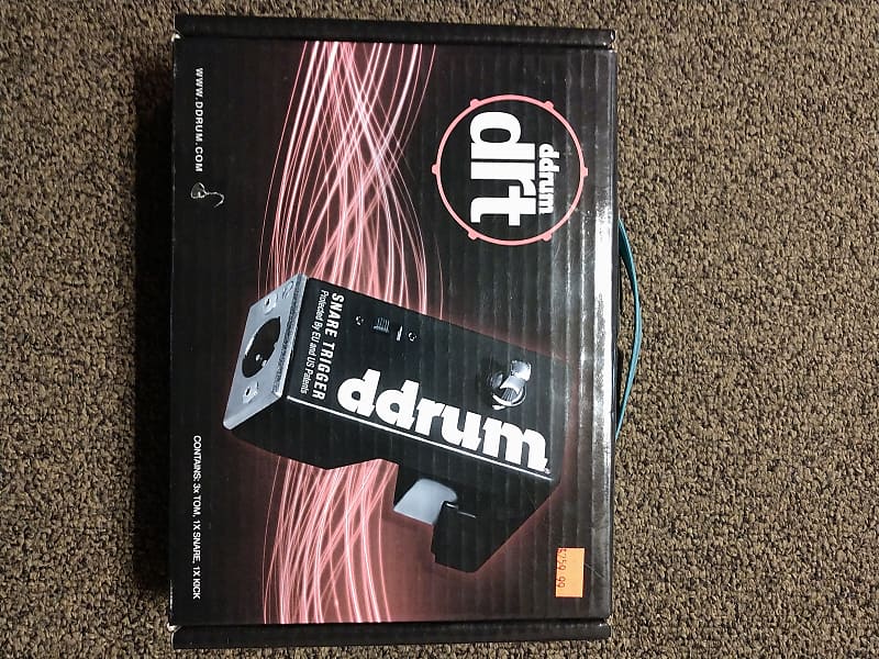 Ddrum DRT Drum Trigger Set with Dual Transducer Black | Reverb