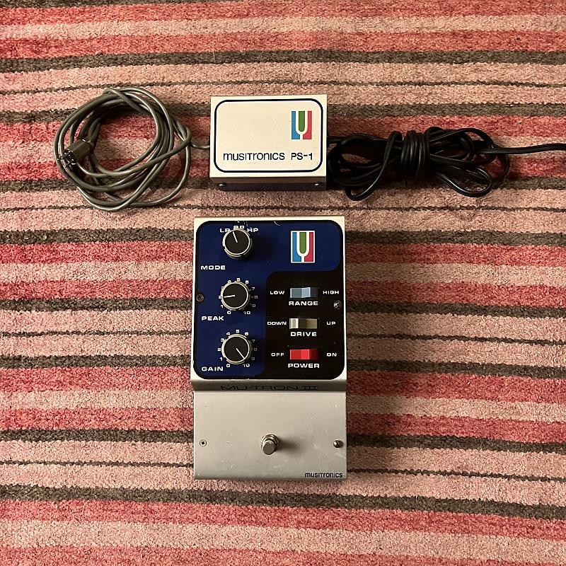 Vintage 70's Musitronics Mu-Tron III Envelope Filter Mutron | Reverb