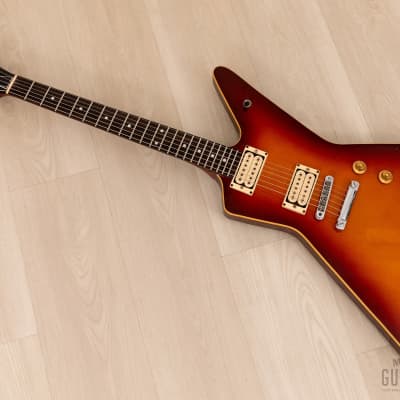 1978 Greco EX800HR Explorer Vintage Guitar Flame Maple Top w/ | Reverb