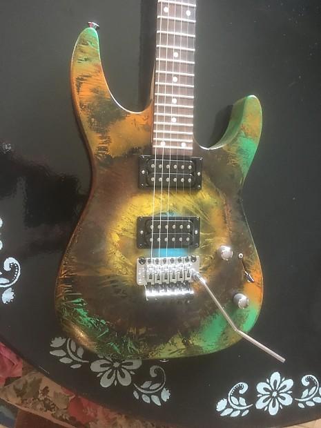 Jackson JS12 with custom paint and upgrades | Reverb