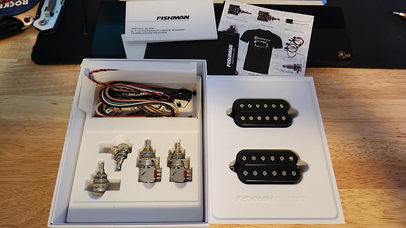 Fishman Fluence - Open Core Classic set with install kit | Reverb