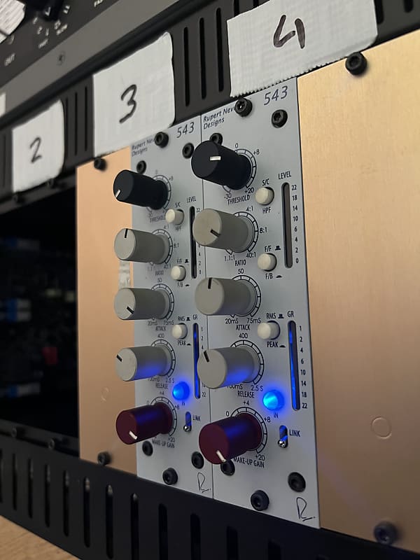 Neve 543 Compressor x 2 (incl original Pack) | Reverb