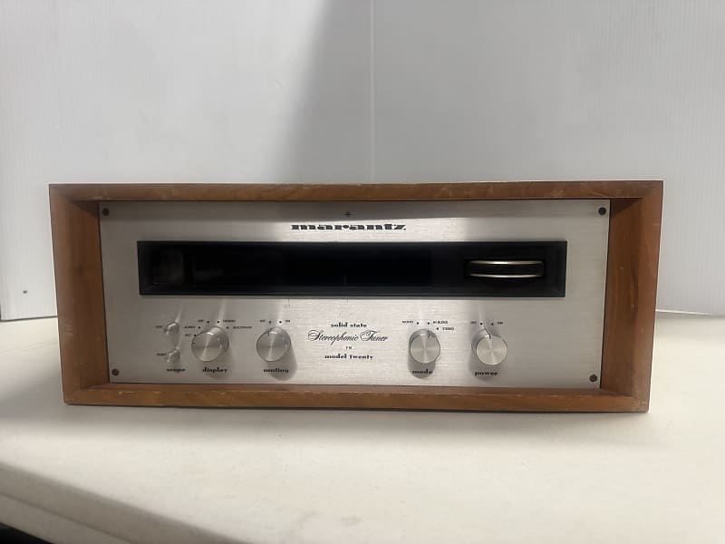 Marantz Model 20 Stereo Tuner 1972 - with Oscilloscope | Reverb