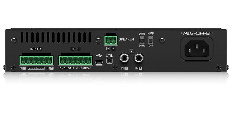 Lab Gruppen Lucia 240/1-70 Commercial Amplifier with DSP | Reverb
