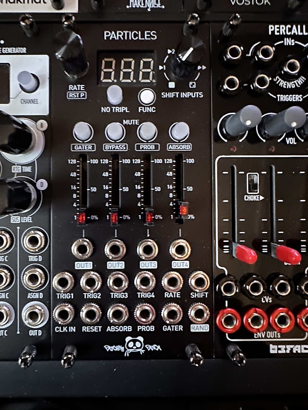 Patching Panda Particles 2023 - Black | Reverb