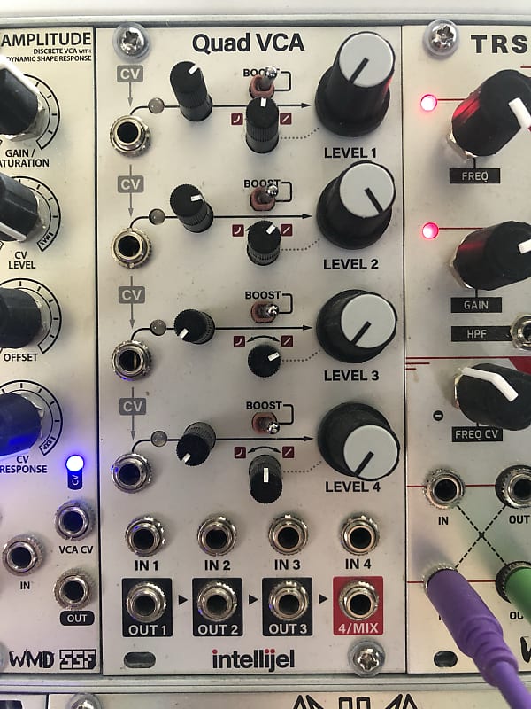 Intellijel Quad VCA (Free Shipping) | Reverb