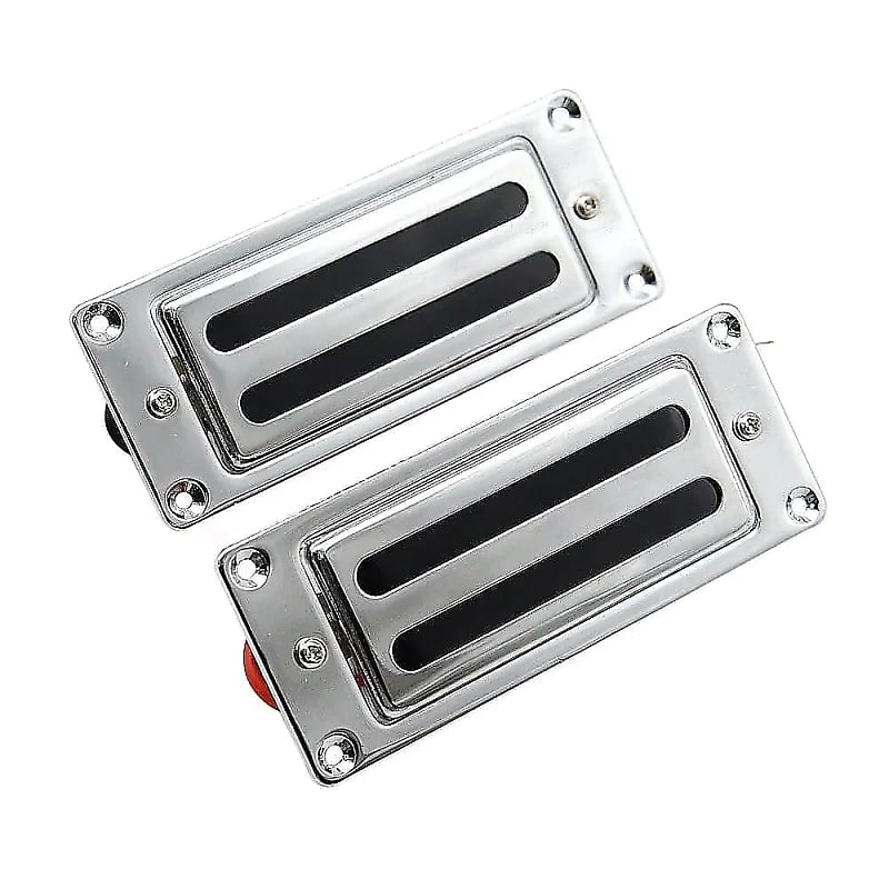 Neck and Bridge Guitar Mini Humbucker Pickups Set | Reverb
