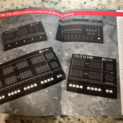 Sunn Lighting System Catalog 1987 | Reverb