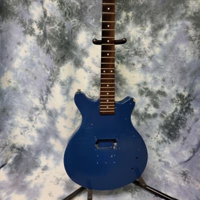 Solid Basswood Destroyer Style Guitar Body Project | Reverb