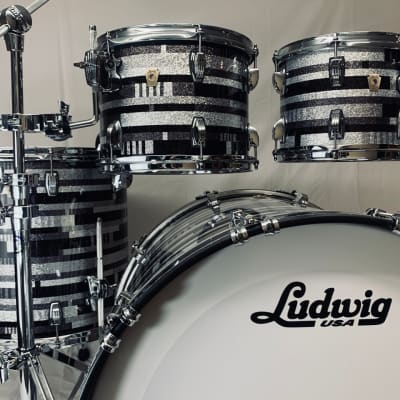 Ludwig USA Classic Maple Drum Set 4pc Mod Shell Pack 22" | Reverb