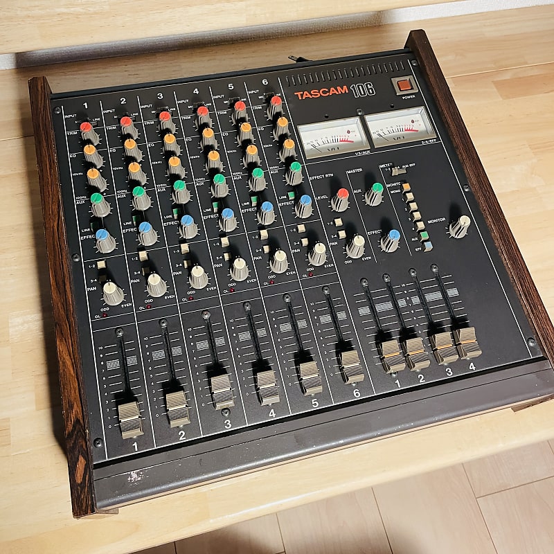 TASCAM M-106 - 80s 6 Channel + FX & AUX Analog | Reverb Australia