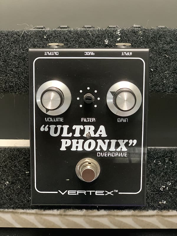 Vertex Ultraphonix Overdrive 2010s - Black | Reverb