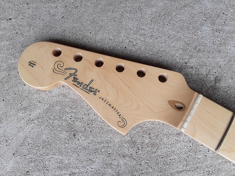 Fender Mod Shop American Jazzmaster Maple Guitar Neck | Reverb