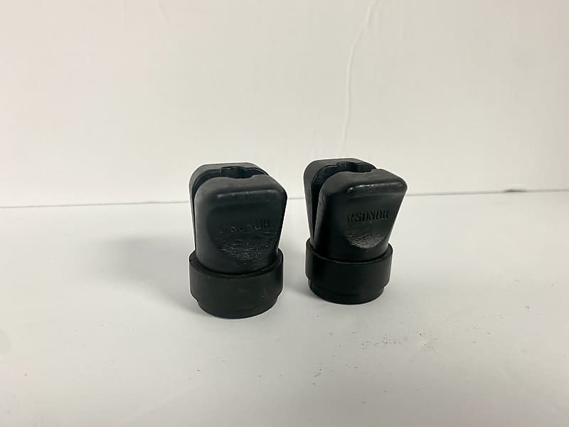 Vintage Sonor Quick Release Cymbal Toppers, Black | Reverb