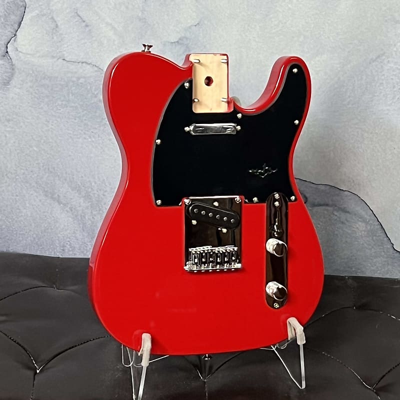Squier Loaded Telecaster Body Torino Red | Reverb