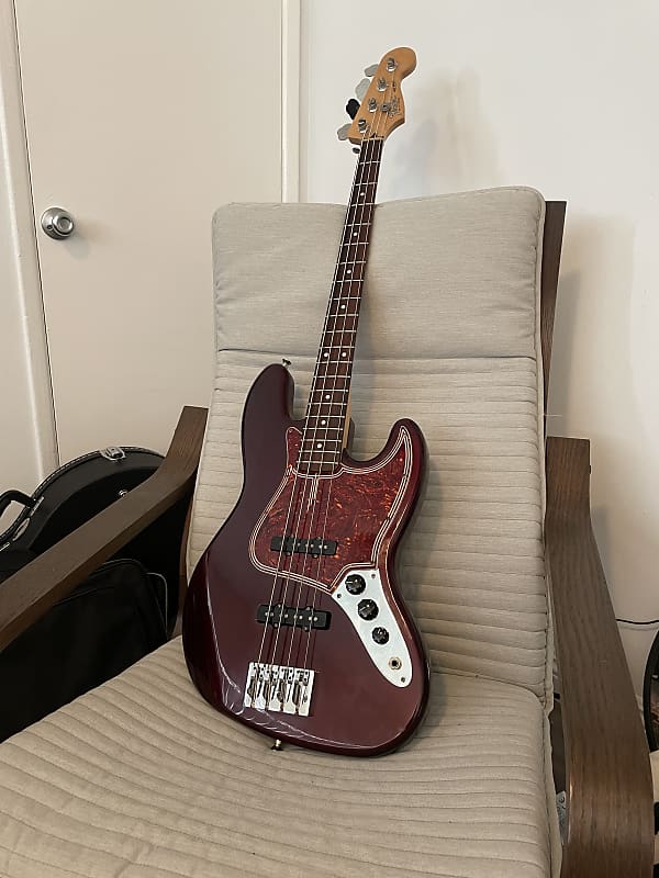 Fender Modded Mim Jazz Bass Seymour Duncan Reverb