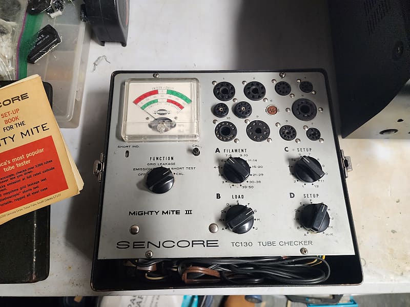 Sencore TC130 1964 - Silver | Reverb