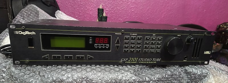 DIGITECH GSP 2101 STUDIO TUBE PREAMP S DISC PROCESSING | Reverb UK