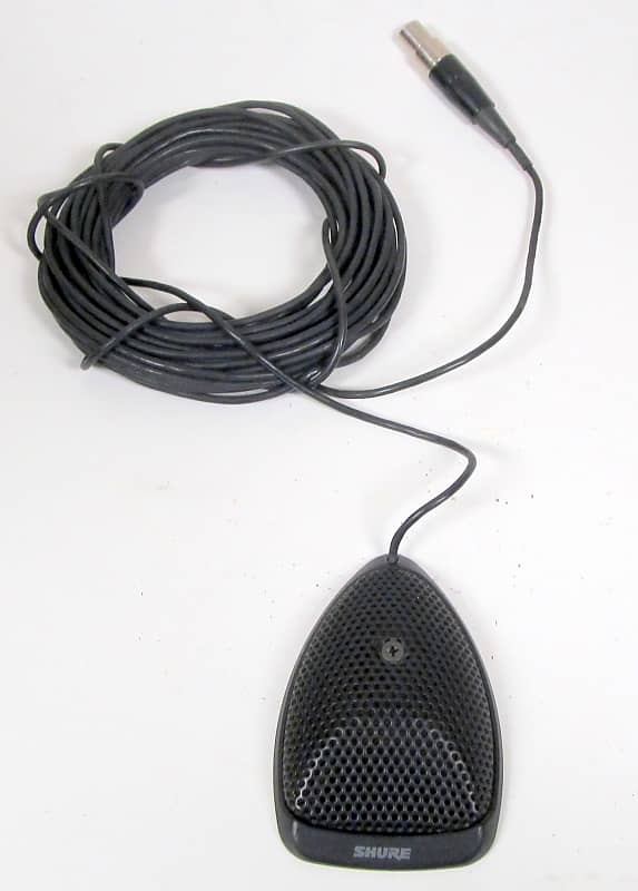 Used Shure MX391 Omnidirectional Boundary Microphone VGC | Reverb