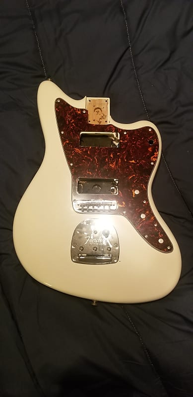 Fender Player Jazzmaster HH Body 2019 White w/ P90 pickguard | Reverb