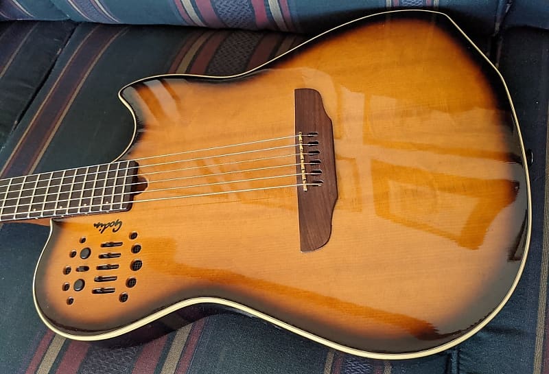 Godin Multiac Steel String RMC/SA Honey Sunburst | Reverb
