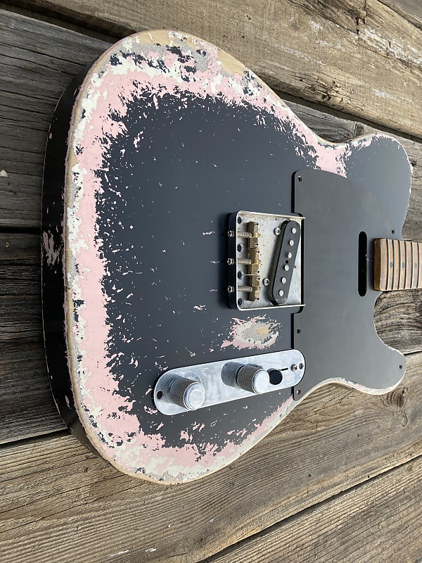 Heavy Relic Nitro Telecaster body | Reverb