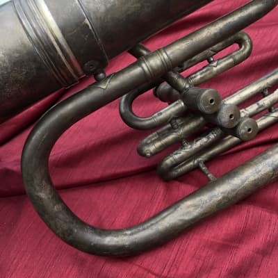 Rare Vintage Pre 1900s German Weimar B Flat Euphonium/Tenor | Reverb
