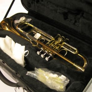 NEW Stagg 77-T HG Trumpet w/ Hard Case | Reverb