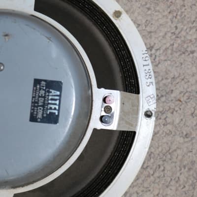 Vintage Altec 417 8C DIA Cone Speaker - 8 Ohms | Reverb