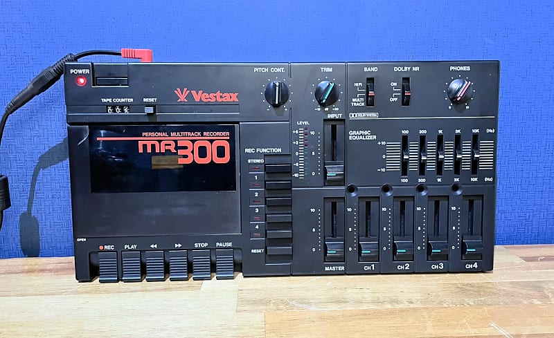 Vestax MR300 (Japan, 1992) Analog Multi-track 4-track | Reverb