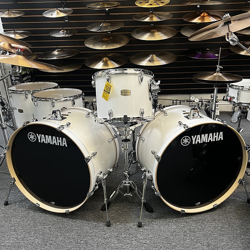 Yamaha Stage Custom 14/16/18/2424 - Pure White | Reverb