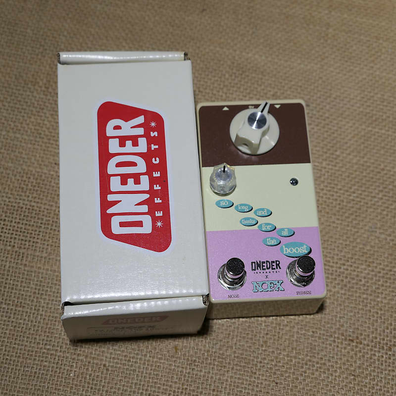 ONEDER nofx so long and thanks for all the boost Effect Pedal | Reverb