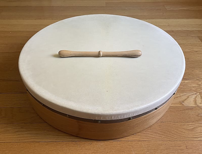 Cooperman Bodhran 18"x4" Celtic Hand Drum - Natural Head [See | Reverb
