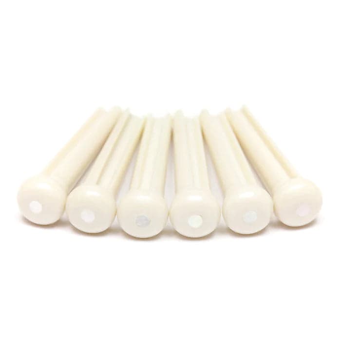 Graphtech TUSQ Traditional Bridge Pins With 2mm Mother of | Reverb